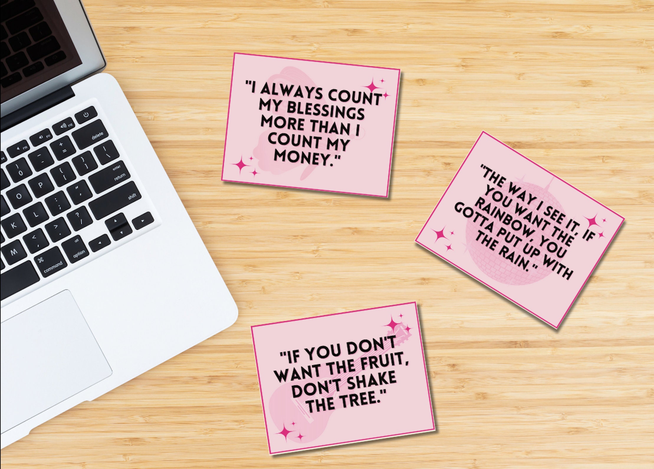 Daily Dolly- Set of 100 Dolly Parton Inspired Quote Cards (DIGITAL ...