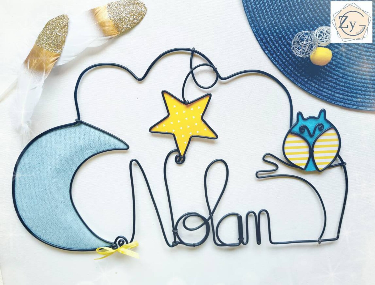 Prénom déco pour chambre d'enfant personnalisée . - Etsy France