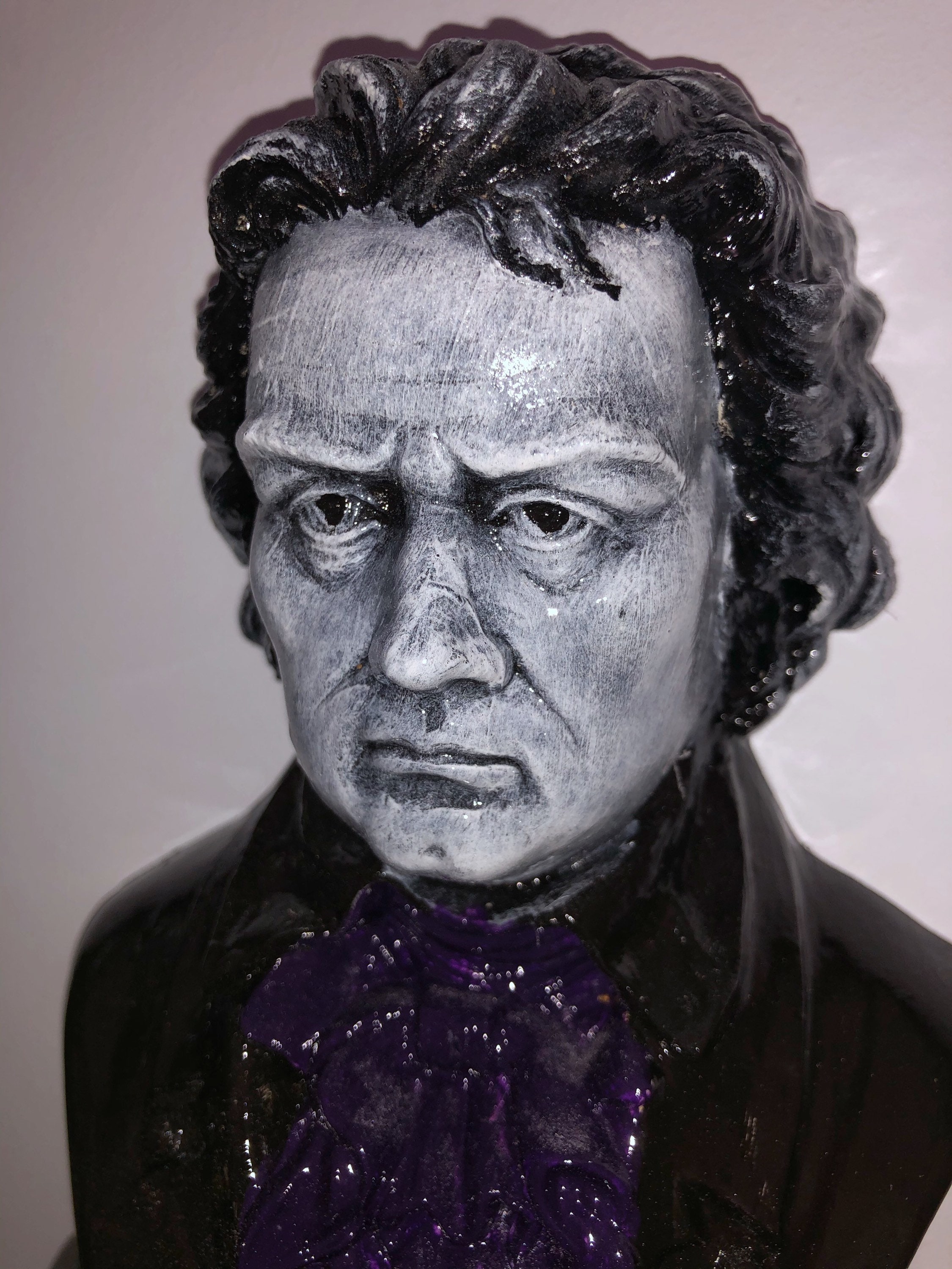 Mozart & Bach Ghost Busts Creepy Scary Horror OOAK - Etsy