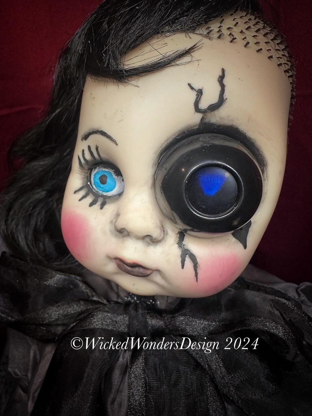 Dolly Custom Made Inspired Creepy Scary Horror OOAK Baby Doll - Etsy