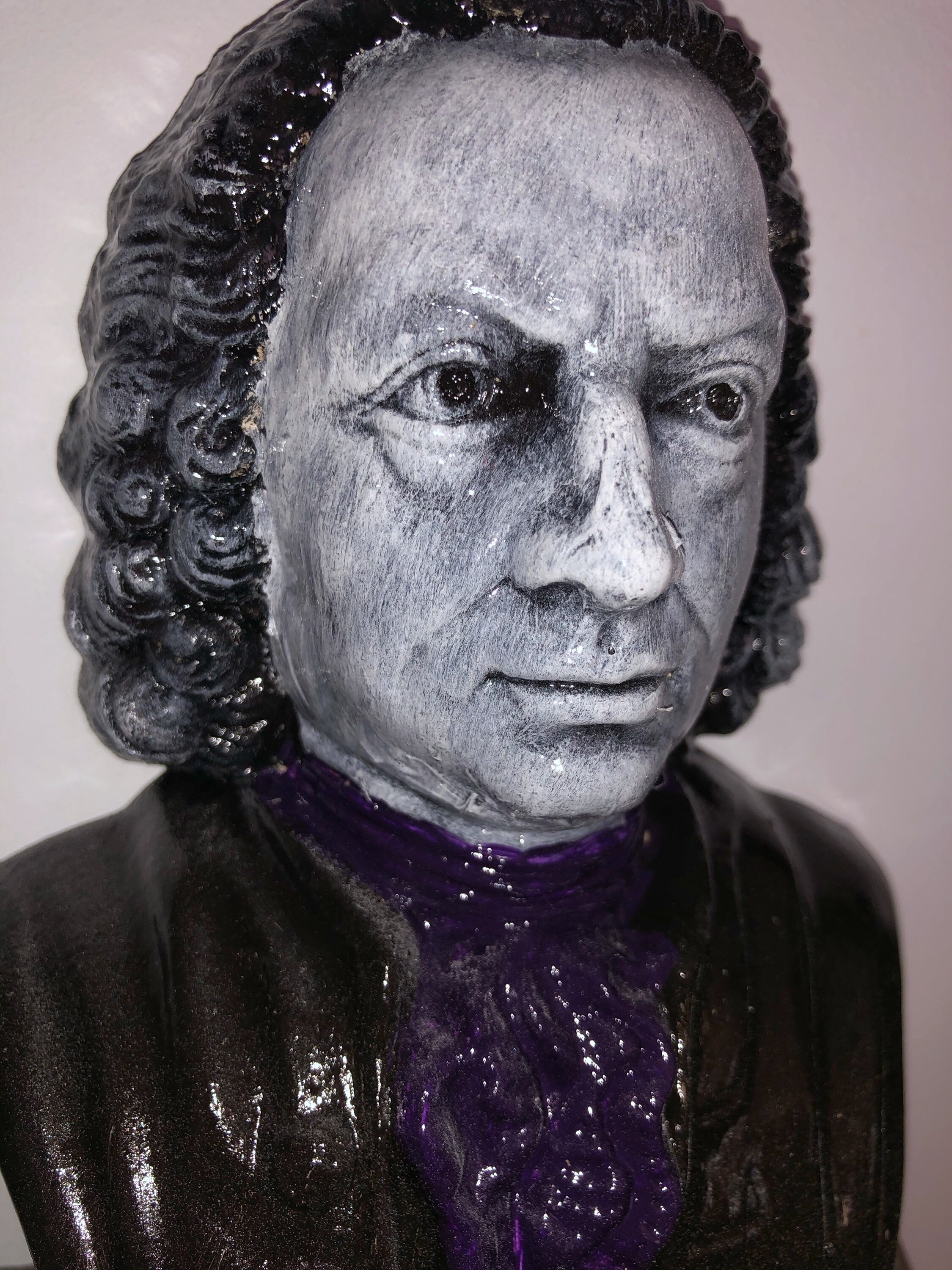 Mozart & Bach Ghost Busts Creepy Scary Horror OOAK - Etsy