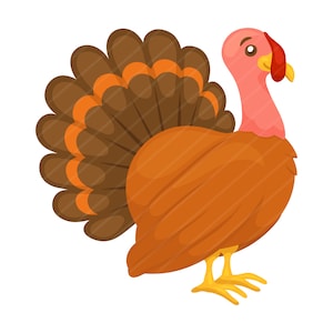 Thanksgiving Clipart - SVG, PNG, EPS Images - Turkey Clipart, Pilgrim ...