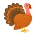 Thanksgiving Clipart SVG, PNG, EPS Images Turkey Clipart, Pilgrim Hat ...