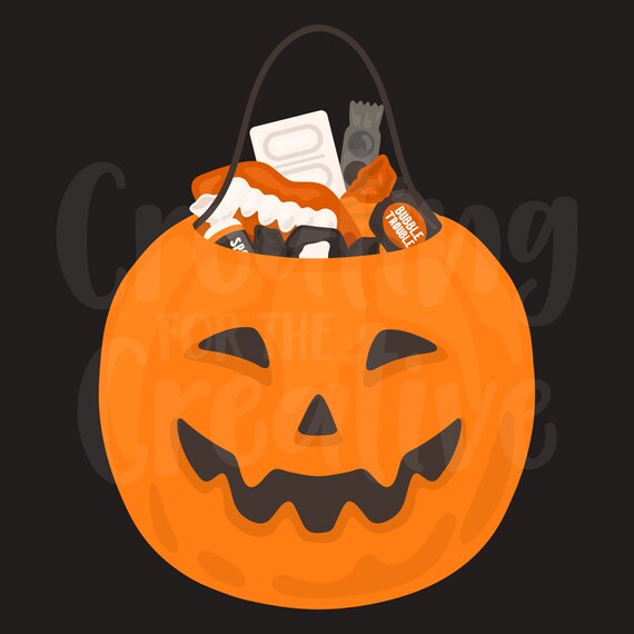 Trick Or Treat Pumpkin Clipart