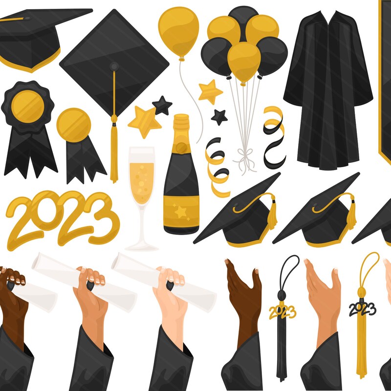 Graduation Clip Art - Etsy