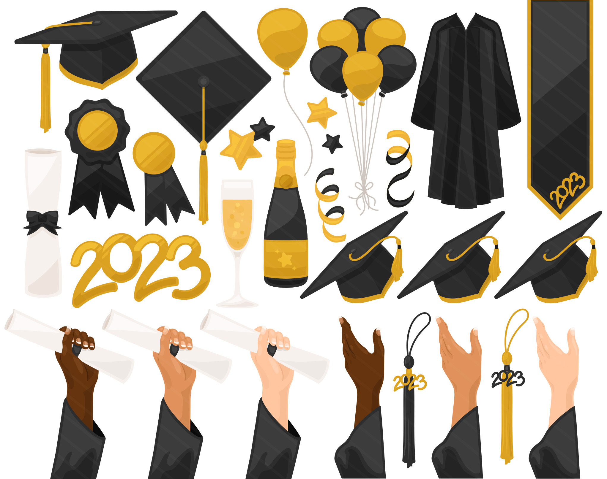 Graduation PNG Clipart High School College Grad Graduation - Etsy Canada