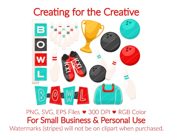 Clipart De Boliche Retro