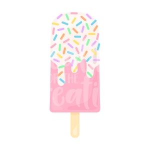Pastel Popsicle Clipart - Rainbow Summer Ice Cream, Orange Creamsicle ...