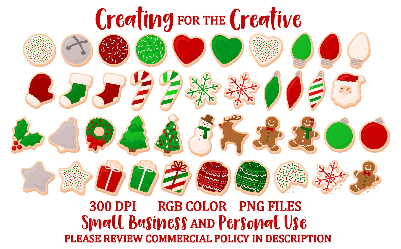Christmas Cookie PNG Clipart - Santa Snowman Gingerbread Reindeer ...