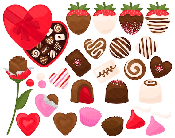 Clipart De Dulces De Enamorados