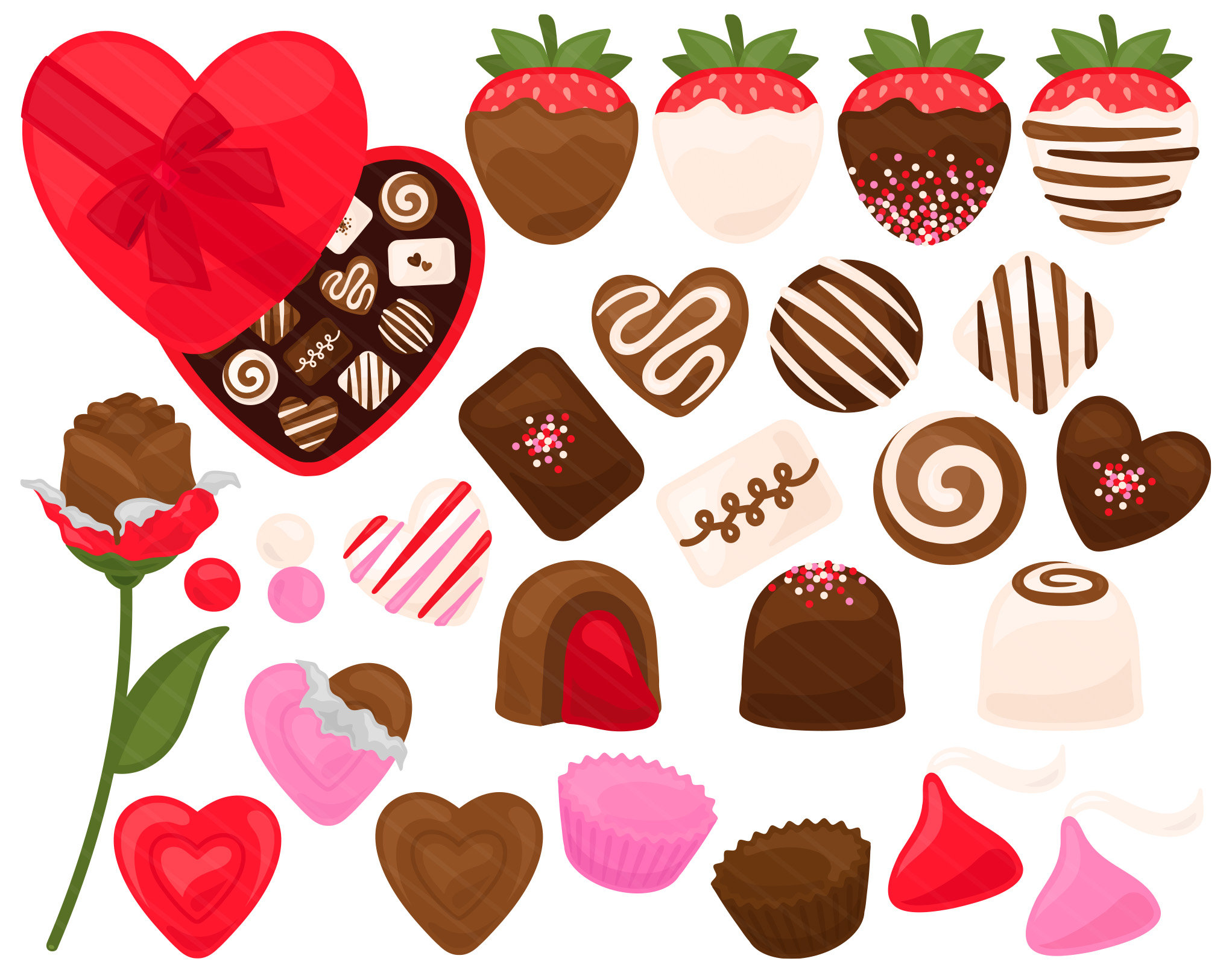 Valentine Chocolate Clipart
