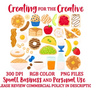Breakfast PNG Clipart - Cereal Bacon Eggs Cinnamon Roll Donut Clip Art ...