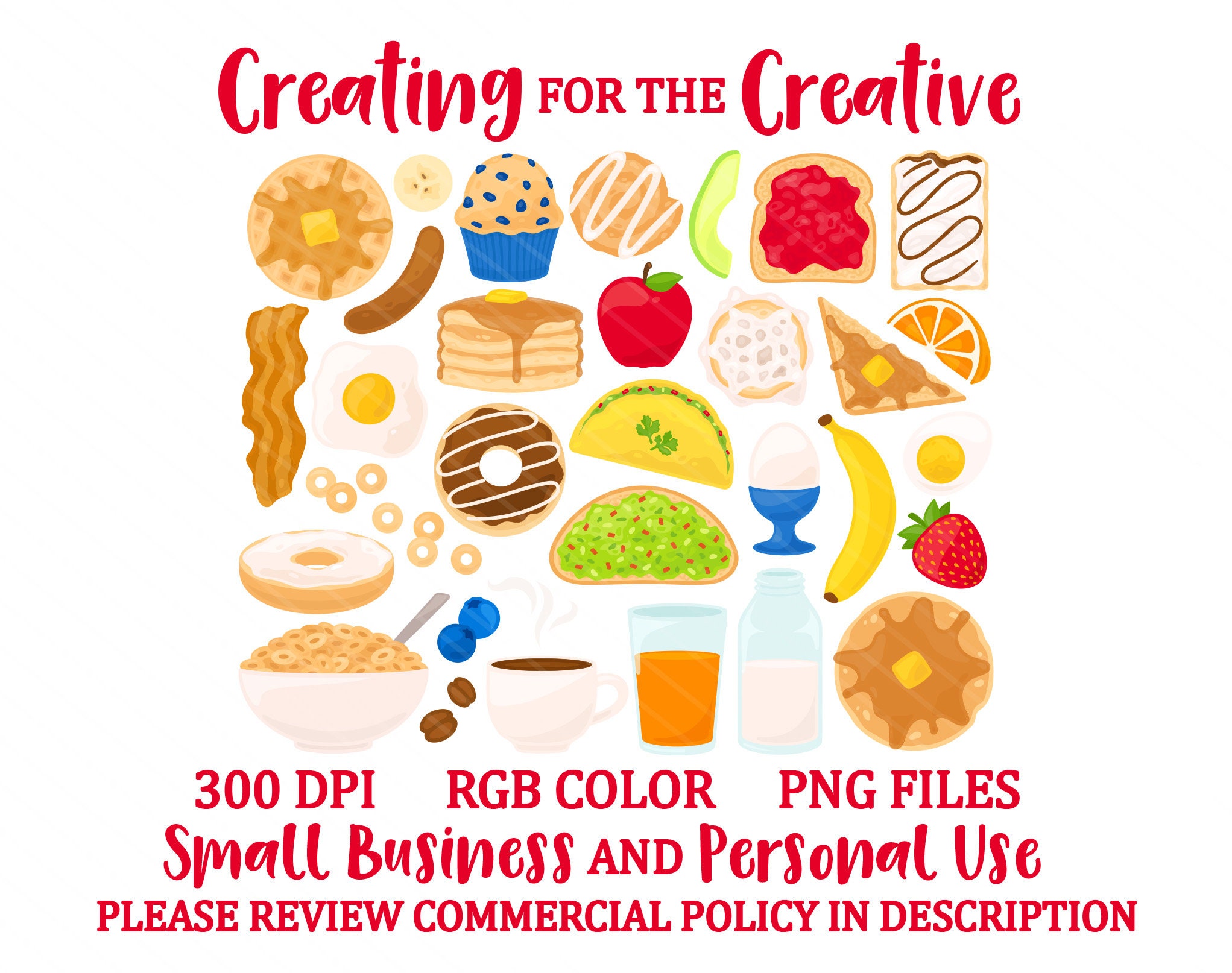 Breakfast PNG Clipart - Cereal Bacon Eggs Cinnamon Roll Donut Clip Art ...