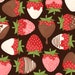 Chocolate Covered Strawberry Clipart Valentine Wedding - Etsy