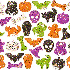 Halloween Animal Cracker PNG Clipart Cookie Ghost Skull Coffin Spider ...