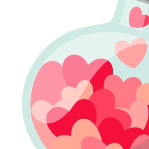 Valentine's Day Item Clipart - SVG, PNG, EPS Images - Love Potion ...