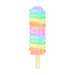 Pastel Popsicle Clipart - Rainbow Summer Ice Cream, Orange Creamsicle ...