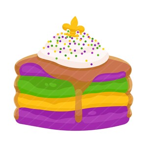 Mardi Gras Treat Clipart - SVG, PNG, EPS Images - Carnival Fat Tuesday ...