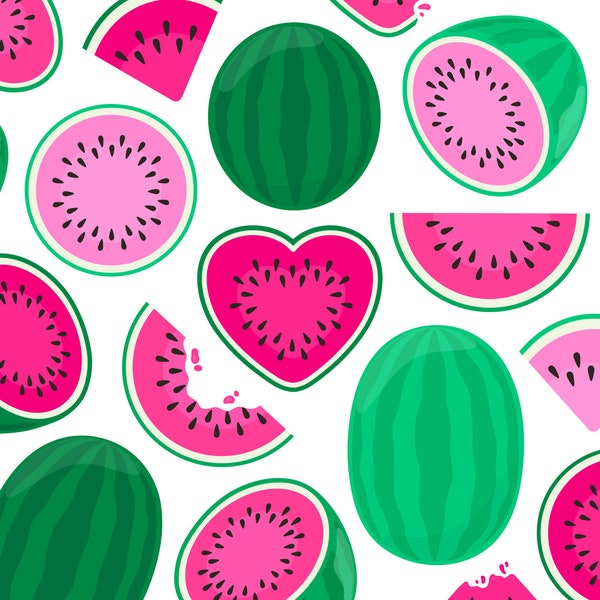 Pink Watermelon - Etsy