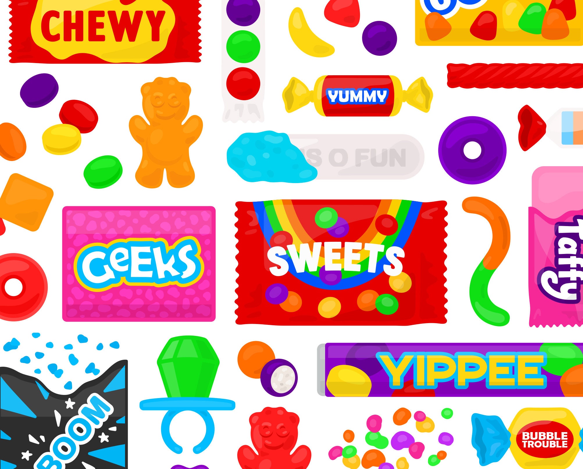 Pop Rocks Candy Images Clipart
