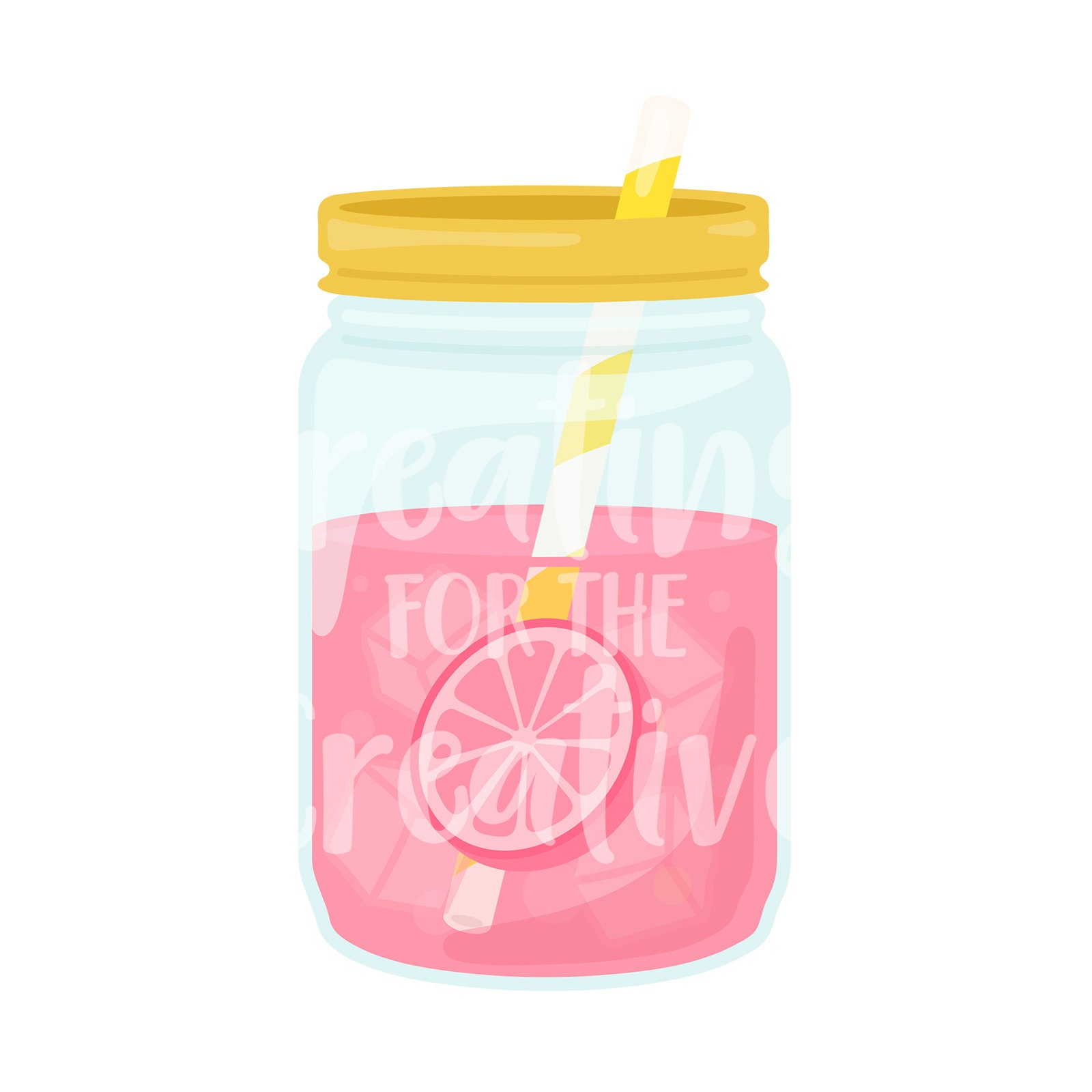 Clip Art Pink Lemonade