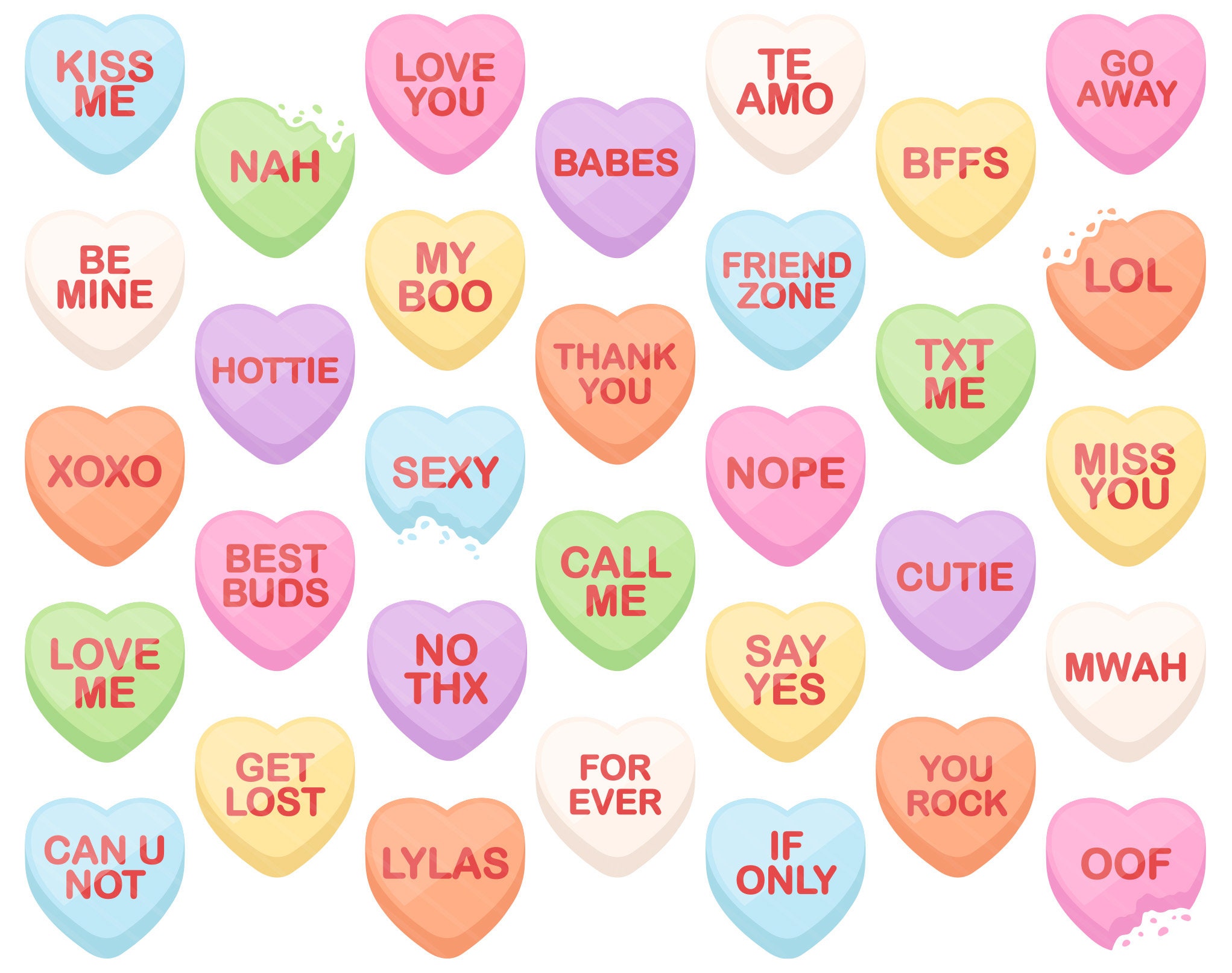 Valentines Day Heart Candy Png