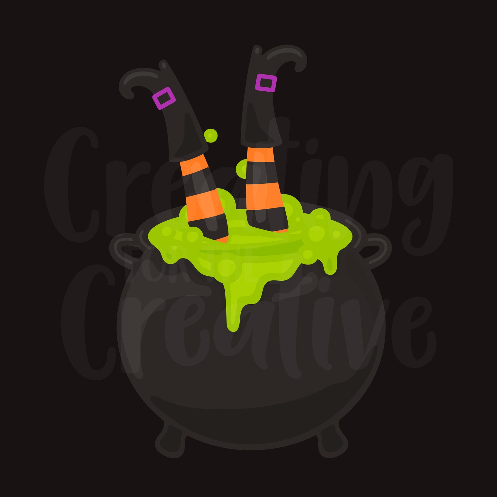 Witch Halloween PNG Clipart - Cauldron Pumpkin Broom Pumpkin Potion ...