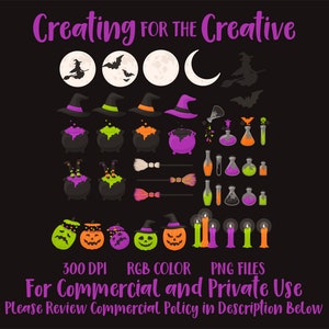 Witch Halloween PNG Clipart - Cauldron Pumpkin Broom Pumpkin Potion ...