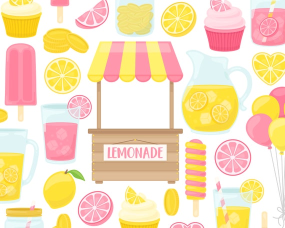 Pink Lemon Clip Art