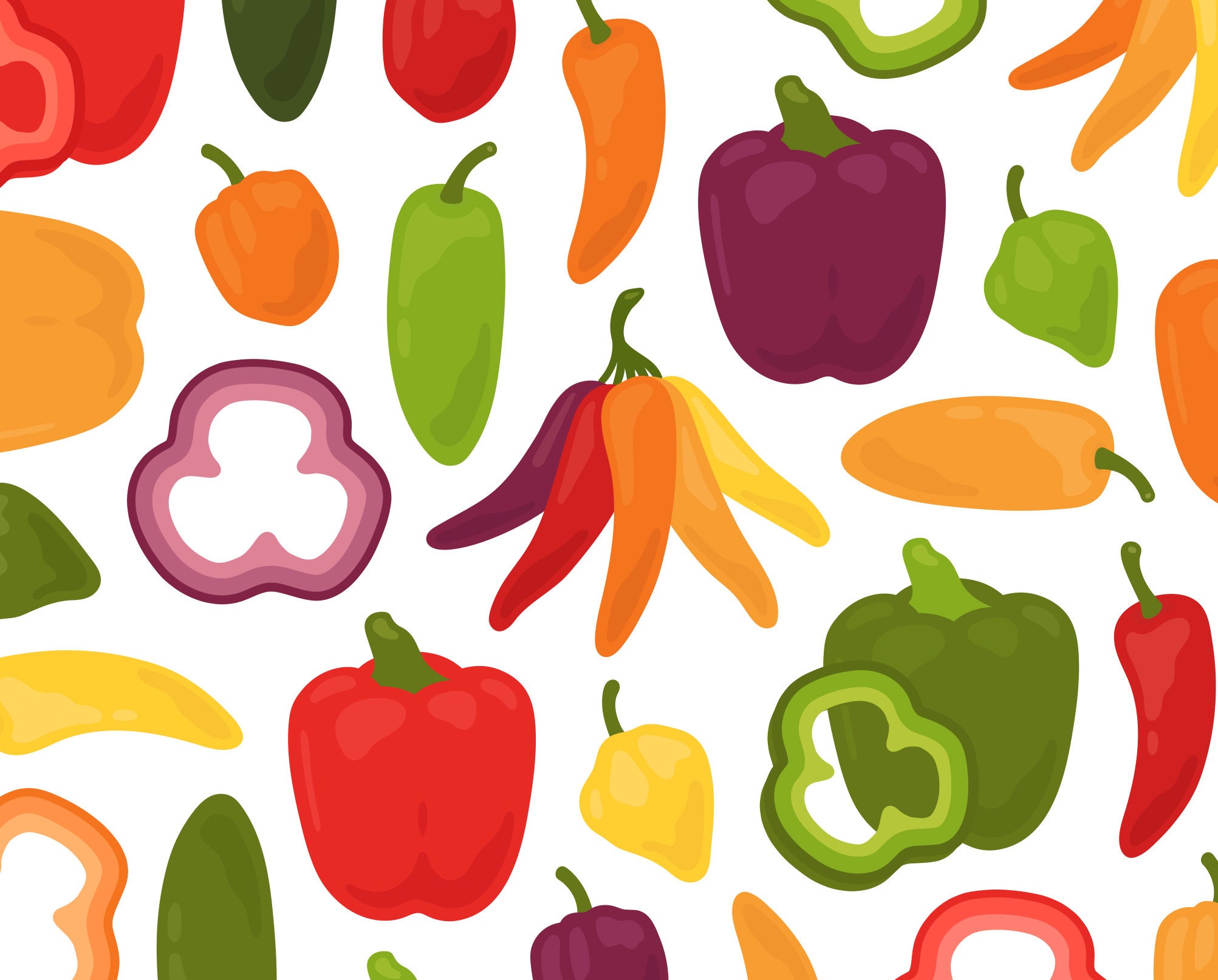 Clipart Chile Peppers
