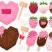 Chocolate Breakable Heart PNG Clipart Sprinkle Strawberry Valentine ...