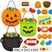 Witch Halloween PNG Clipart Cauldron Pumpkin Broom Pumpkin Potion Happy ...