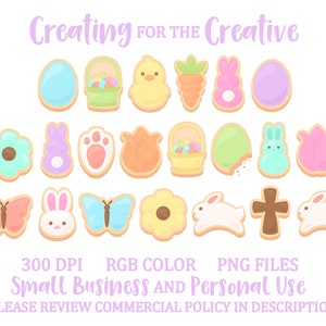 Pastel Easter Cookie PNG Clipart - Baking Easter Cookies Bakery, Easter ...