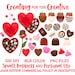 Valentine Candy PNG Clipart - Valentine's Day Chocolate Candies Bon Bon ...