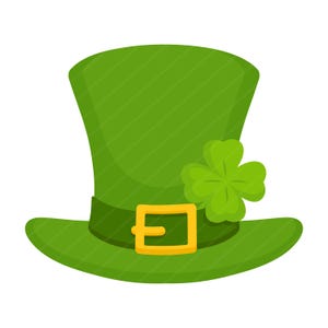 St. Patrick's Day Clipart - SVG, PNG, EPS Images - Clover Shamrock ...
