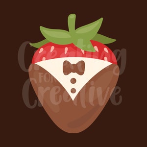 Chocolate Covered Strawberry Clipart, Valentine Wedding Chocolate Clip ...