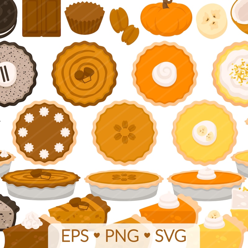 Coconut Cream Pumpkin Pie - Etsy