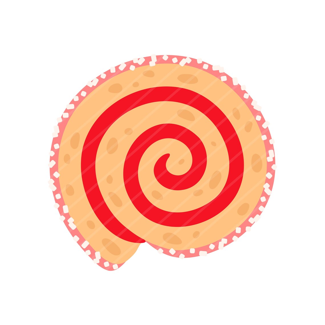 Pan Dulce Clipart – SVG, EPS, PNG - Mexican Concha Galleta, Cafecito Y ...