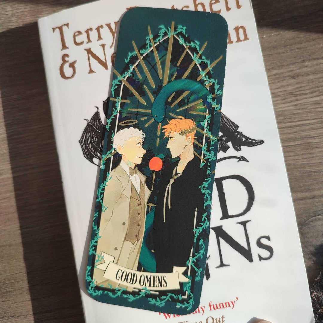 To the World Good Omens Bookmark - Etsy
