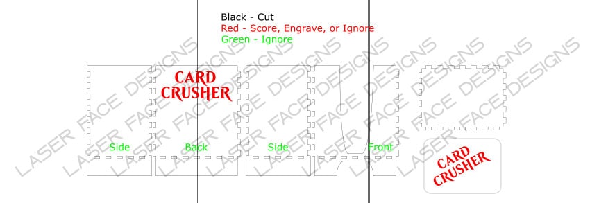 Card Crusher - A Custom Press to Flatten Bent Foils and Squeeze Air Out ...