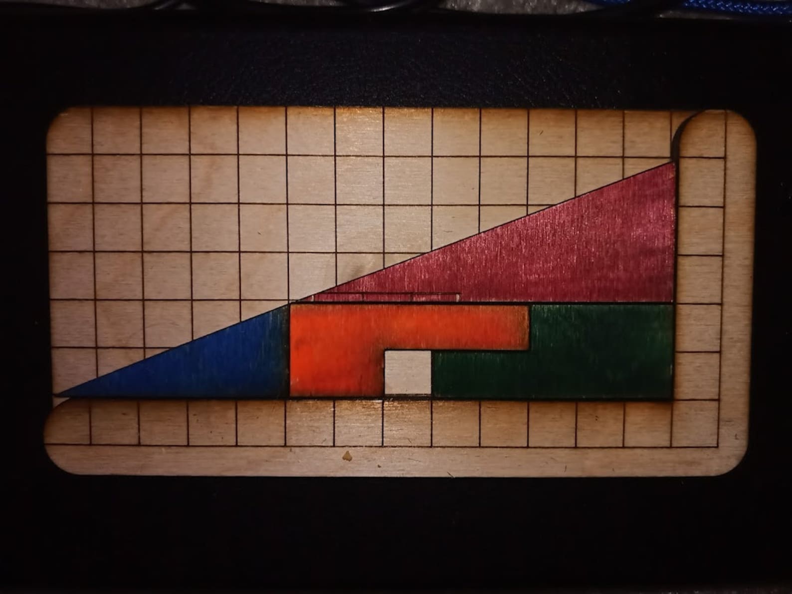 Missing Square Puzzle SVG Optical Illusion Triangle - Etsy