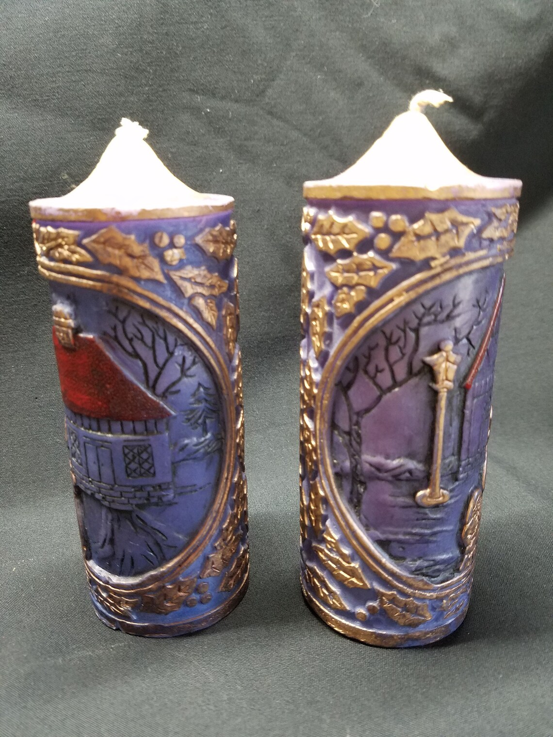 Victorian Carolers Candle Set - Etsy