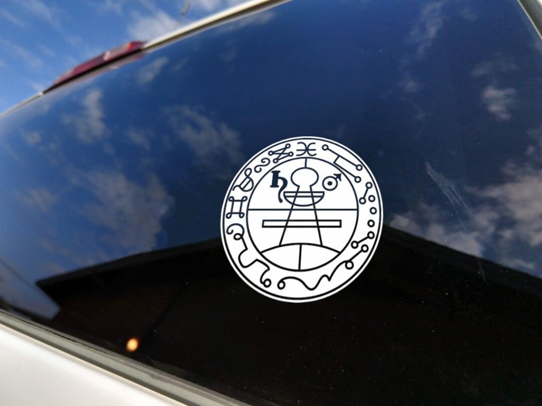 Seal of Solomon Vinyl Decal - Etsy
