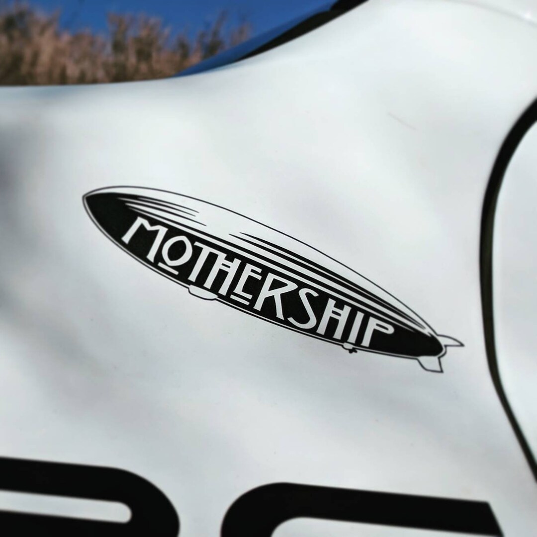 Led Zeppelin Mothership Inspired Vinyl Auto Decal Window Sticker - Etsy