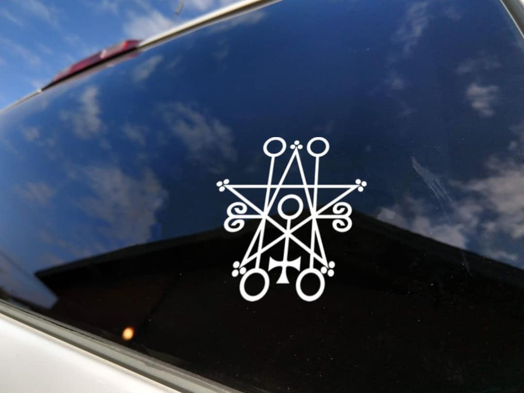 Sigil of Astaroth Vinyl Decal - Etsy