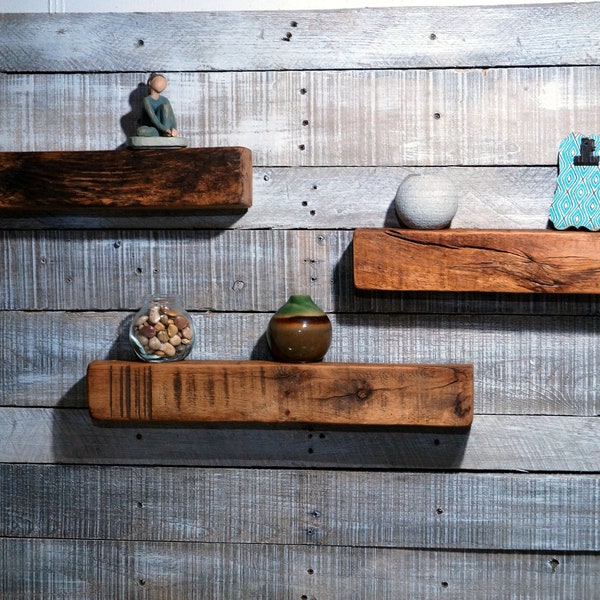 Reclaimed Wood Shelves - Etsy