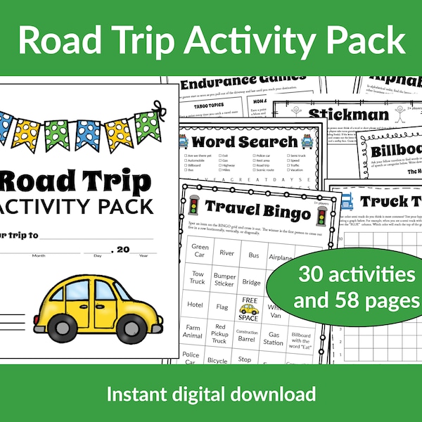 Kid Travel Journal - Etsy