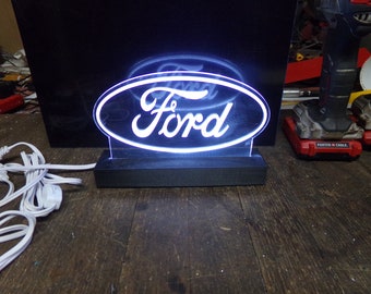 Lighted Ford Sign - Etsy