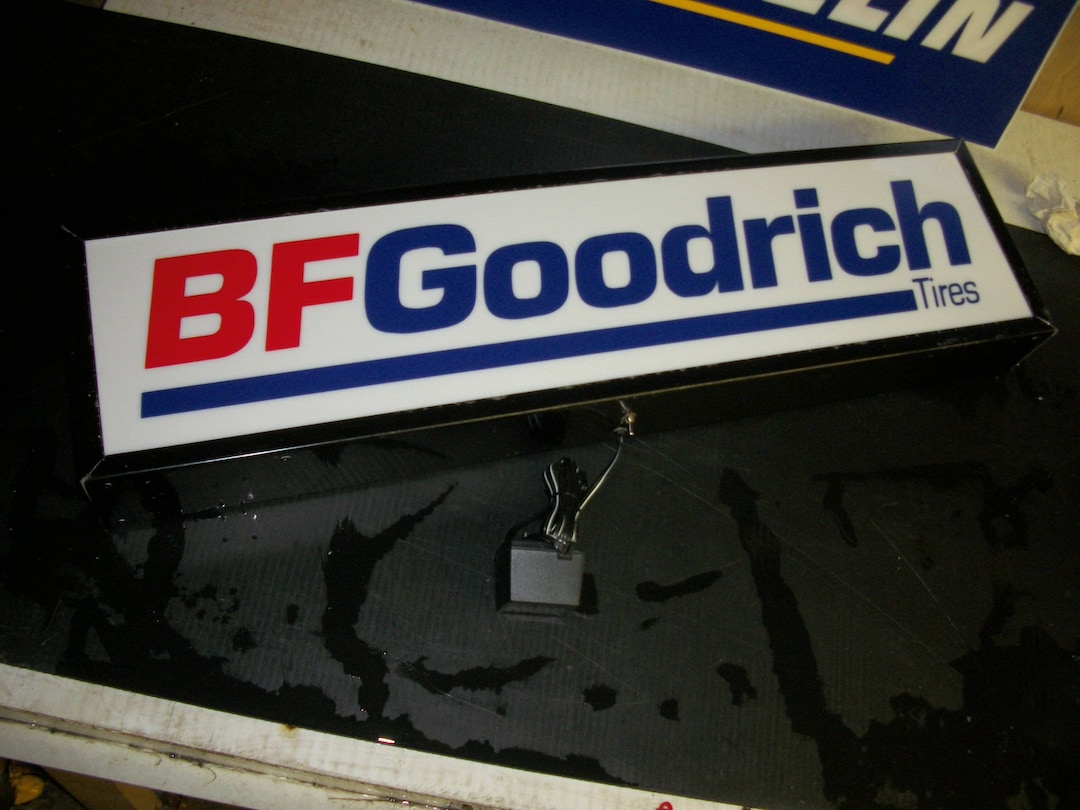 Bfgoodrich Lighted Sign 30x8x4 Inch - Etsy