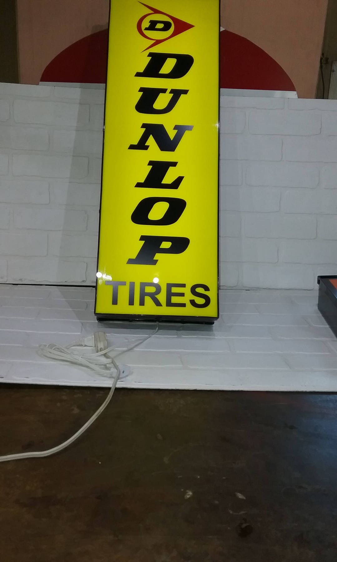 Dunlop Lighted Sign 30x10x4 - Etsy